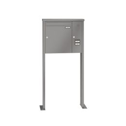 Renz Tetro freistehende Briefkastenanlage mit Sprechanlage RAL9016