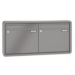 Renz RS2000 Aufputzbriefkastenanlage 2-fach RAL9007
