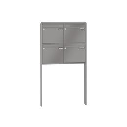 Renz RS2000 freistehende Briefkastenanlage 4-fach RAL7016