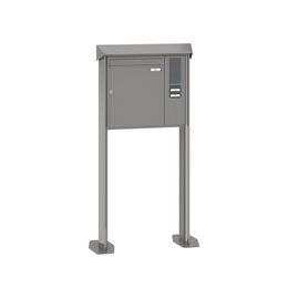 Renz Prisma freistehende Briefkastenanlage mit Sprechanlage RAL7016
