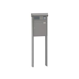 Renz Prisma freistehende Briefkastenanlage mit Sprechanlage RAL7016
