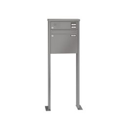 Renz Tetro freistehende Briefkastenanlage mit Sprechanlage RAL7016