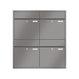 Renz Plan Unterputz Briefkastenanlage 4-fach