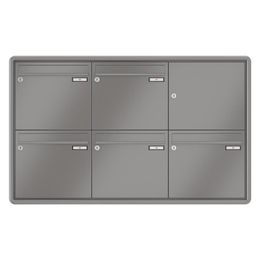 Renz RS3000 Unterputz Briefkastenanlage 5-fach 17 L RAL9016