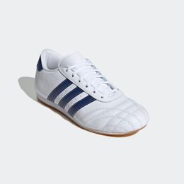 Sneaker adidas originals "ADIDAS TAEKWONDO LACE", Damen, Gr. 40,5, wei&szlig; (cloud wei&szlig;, victory blau, gum 3), Leder, Synthetik, Schuhe Sneaker