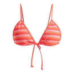 Triangel-Bikini-Top Roxy "Jasmin", Damen, Gr. XXL, Cup B, rot (poppy rot), Obermaterial: 95% Microfaser, 5% Elasthan;, Bikini-Oberteile Triangel-Bikini-Top