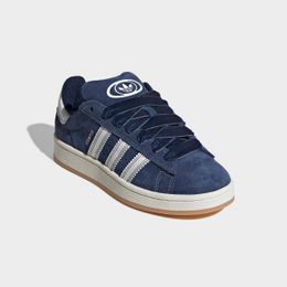 Sneaker adidas originals "CAMPUS 00S", Damen, Gr. 40,5, night indigo, core wei&szlig;, gum 3, Leder, Schuhe Sneaker, Topseller