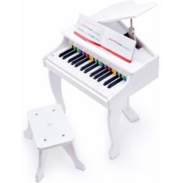 Spielzeug-Musikinstrument HAPE "Luxusfl&uuml;gel, wei&szlig;", wei&szlig;, Spielzeug-Musikinstrumente, KinderB:50cm H:60cm T:52cm, Spielzeug-Musikinstrument, B:50cm H:60cm T:52cm