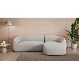 Ecksofa "YANI, L-Form, Designersofa, organische Form, Ma&szlig;e B/T/H: 255/170/81 cm", beige, B:255cm H:81cm T:170cm, 100% Polyester, LeGer Home by Lena Gercke, Sofas, Ecksofa, L-Form, Designersofa, organische Form, Ma&szlig;e B/T/H: 255/170/81 cm