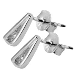 Adelia&acute;s Paar Ohrstecker ADELIA&acute;S "Damen Ohrringe &iquest; Ohrstecker aus 925 Silber mit Zirkonia", silber, Ohrringe, Damen, Silber 925 (Sterlingsilber), Paar Ohrstecker