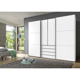 Schwebet&uuml;renschrank wimex "Magic by fresh to go", wei&szlig;, B:300cm H:236cm T:65cm, Schr&auml;nke, Schwebet&uuml;renschrank