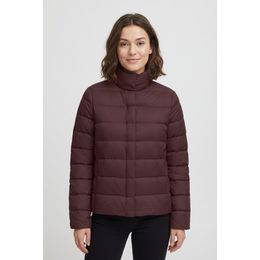 Steppjacke Only "ONLRUBY QUILTED DOWN JACKET OTW", Damen, Gr. M, decadent chocolate, Web, Obermaterial: 100% Nylon, unifarben, regular fit, Jacken Steppjacke