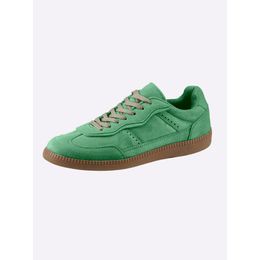 Sneaker Heine, Damen, Gr. 41, gr&uuml;n, Synthetik, Schuhe Sneaker