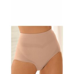 Taillenshaper Nuance, Damen, Gr. XXXL(54), braun (caramel), Microfaser, Obermaterial: 88% Polyamid, 12% Elasthan, eng, Unterhosen Taillenshaper, SEAMLESS mit K&uuml;hlungseffekt, Topseller