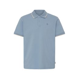 Poloshirt Blend "BHEDIN POLO S/S", Herren, Gr. XL, faded denim, Jersey, Obermaterial: 100% Baumwolle, unifarben, regular fit normal, ohne Ausschnitt, Shirts Poloshirt