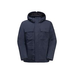 Winterjacke Jack Wolfskin "TEXTOR UTILITY JKT M", Herren, Gr. M (50), blau (night, blau), Obermaterial: 100% Polyamid 100% Polyester. Futter: 100% Polyester. F&uuml;llung: 100% Polyester, Jacken Winterjacke