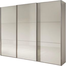 Schwebet&uuml;renschrank Wiemann "Phoenix, Made in Germany, modernes Design, Highlight, Blickfang", champagner, dekor, B:279cm H:217cm T:67cm, Schr&auml;nke, Schwebet&uuml;renschrank, maximaler Staurraum, inkl.Einlegeb&ouml;den, W&auml;scheb&ouml;den u. D&auml;mpfer