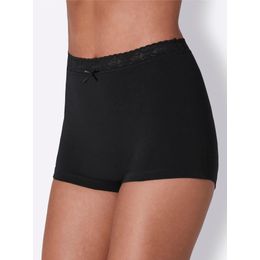 w&auml;schepur Panty W&Auml;SCHEPUR, Damen, Gr. 40, 2 Stk., schwarz, 95% Baumwolle, 5% Elasthan, Unterhosen Panty