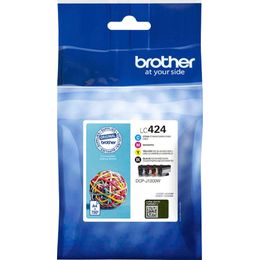 Brother Tintenpatrone "LC-424 Value Pack", schwarz, Tintenpatronen, Tintenpatrone