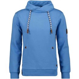 Sweatshirt Ragman, Herren, Gr. M4850, blau (taubenblau), 65% Baumwolle 35% Polyester, regular fit, Sweatshirts Sweatshirt