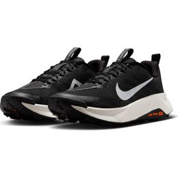 Laufschuh Nike "REACTX WILDHORSE 10", Herren, Gr. 45, schwarz, wolf grau, anthrazit, platinum tint, Synthetik, Textil, Schuhe Laufschuh