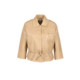 Langjacke Freaky Nation "Like Dream-FN", Damen, Gr. M (38), beige, Oberstoff: 100% Leder, normal, Jacken Langjacke