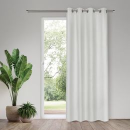 Verdunkelungsvorhang "Carena", beige, B:140cm H:245cm, Polyester, HOME LIVING BY GERSTER, Gardinen, Verdunkelungsvorhang, SB-&Ouml;senschal Blackout "Carena"