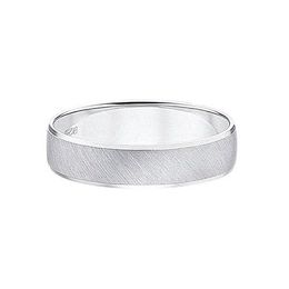 Trauring Firetti "Schmuck Geschenk Hochzeit Ehering Trauring "LIEBE" Gr. 17,5, silber (silberfarben), Fingerringe, Damen, 17,5, ohne Brillanten, Silber 925 (Sterlingsilber), 5mm, Trauring, wahlweise mit oder ohne Brillant