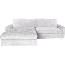 Ecksofa Alina "Monma", hellgrau hnu 19, B:284cm H:84cm T:172cm, Boucle HNU (90%Polyester 10% Rayon), Sofas, Ecksofa, kann auch spielgelverkehrt aufgebaut werden