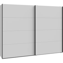 Schwebet&uuml;renschrank FORTE, grau (secret grau), B:269,8cm H:210,5cm T:62,9cm, Holzwerkstoff, Schr&auml;nke, Schwebet&uuml;renschrank, Schwebet&uuml;renschrank, Stauraum Vielzahl an Zubeh&ouml;r