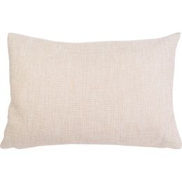 G&ouml;zze Kissenh&uuml;llen G&Ouml;ZZE "Dallas", beige (creme), B:60cm L:40cm, Polyester, Obermaterial: 100% Polyester, Kissenbez&uuml;ge, Kissenh&uuml;llen, in vielen Farben