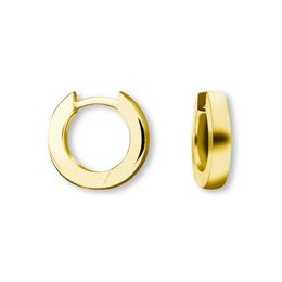 Paar Creolen ONE ELEMENT "Ohrringe Creolen aus 333 Gelbgold &Oslash; 12,0 x 2,0 mm", gold, Ohrringe, Damen, Gelbgold 333, Paar Creolen