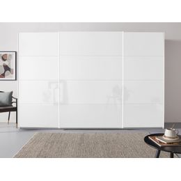 Schwebet&uuml;renschrank Rauch "Kleiderschrank Schrank Garderobe TOPSELLER OTELI inkl. Inneneinteilung", wei&szlig; (wei&szlig;, hochglanz wei&szlig;), B:315cm H:210cm T:62cm, Holzwerkstoff, Schr&auml;nke, Schwebet&uuml;renschrank, mit 3 Innenschubladen sowie zus&auml;tzlichen Einlegeb&ouml;den MADE IN GERMANY