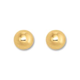 Paar Ohrstecker ONE ELEMENT "Halb Kugel verb&ouml;det Ohrringe Ohrstecker aus 333 Gelbgold", gold, Ohrringe, Damen, Gelbgold 333, Paar Ohrstecker