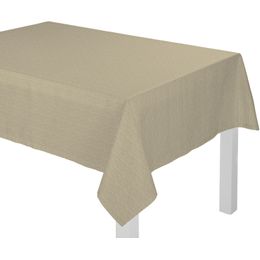 Tischdecke WIRTH "TORBOLE" Gr. 4, gr&uuml;n (lindgr&uuml;n), B:130cm L:190cm, Baumwolle, Polyester, Tischdecken, Tischdecke