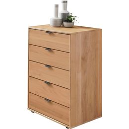 Schubkastenkommode Wiemann "Cardiff Sideboard, W&auml;scheschrank, teilmassiv Erle, mit Schubladen", braun, B:60cm, Sideboards, Schubkastenkommode, Schubk&auml;sten inklusive Selbsteinzug und D&auml;mpfung