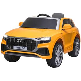 Elektro-Kinderauto Jamara "Ride-on Audi Q8", gelb, Elektro-Kinderfahrzeuge, KinderB:66cm H:55cm T:108cm, Elektro-Kinderauto, B:66cm H:55cm T:108cm