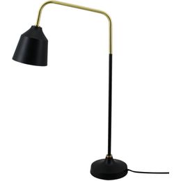 Kayoom Tischleuchte "Tischlampe Carisa", schwarz, 1, H: 69cm, 1 Stk., Leuchten, puristisches Design, vielseitig kombinierbar, Tischleuchte