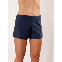 Badeshorts, Damen, Gr. 54, Normalgr&ouml;&szlig;en, blau (marine), Polyamid, Badehosen Badeshorts