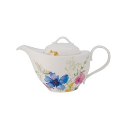 Villeroy & Boch Teekanne VILLEROY & BOCH "Teekanne Mariefleur Basic 1000 ml bunt", bunt, Kannen, Teekanne