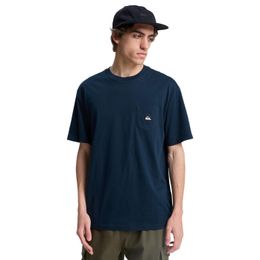 T-Shirt Quiksilver "Salt Water Pocket", Herren, Gr. XL, schwarz navy, Obermaterial: 100% Walkfrottier;, Shirts T-Shirt