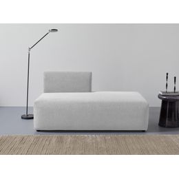 Chaiselongue "LYZA Open end, Loungem&ouml;bel zum Relaxen, Ma&szlig;e B/T/H: 152/96/74 cm", grau, B:152cm H:74cm T:96cm, 100% Polyester, LeGer Home by Lena Gercke, Sofas, Chaiselongue, als Modul oder separat verwendbar, f&uuml;r individuelle Zusammenstellung