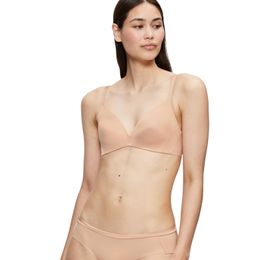 B&uuml;gel-BH Triumph "Body Make-up Soft Touch P EX", Damen, Gr. 90, Cup A, neutral beige, Microtouch, Obermaterial: 53% Polyamid, 27% Elasthan, 20% Polyester, Basic, BHs B&uuml;gel-BH, atmungsaktiv und feuchtigkeitsregulierend