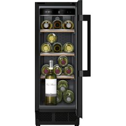 Siemens Weink&uuml;hlschrank "KU20WVHF0", Energieeffizienz: F, schwarz, B:29,8cm H:81,8cm T:56,7cm, Weink&uuml;hlschr&auml;nke, Weink&uuml;hlschrank