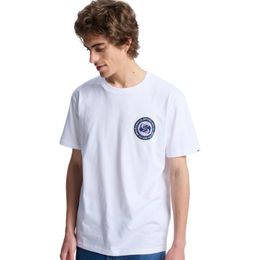T-Shirt Quiksilver "EV Duality", Herren, Gr. S, wei&szlig;, Obermaterial: 70% Walkfrottier, 30% Walkfrottier;, Shirts T-Shirt