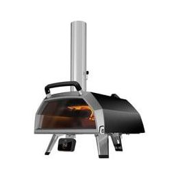 Karu 2 Pro Pizzaofen schwarz/edelstahl, Multi-Brennstoff, f&uuml;r Pizzen bis ca. &Oslash; 40cm