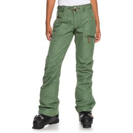 Snowboardhose Roxy "Nadia", Damen, Gr. M, US-Gr&ouml;&szlig;en, gr&uuml;n, 100% Recyceltes Polyester, Hosen Snowboardhose