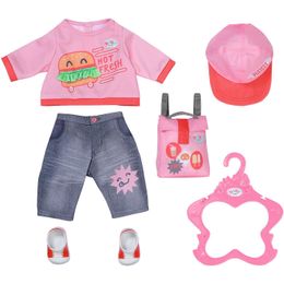 Puppenkleidung Baby Born "Snack Shop Outfit, 43cm", bunt, Puppenkleidung, Baby, Puppenkleidung
