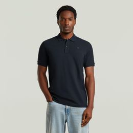 G-Star Raw Poloshirt G-STAR "Dunda Slim Fit", Herren, Gr. M, salute, Piqu&eacute;, Obermaterial: 95% Baumwolle, 5% Elasthan, unifarben, slim fit normal, Shirts Poloshirt, Logostickerei auf der Brust