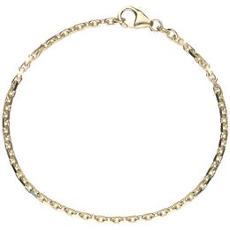 Armband Luigi Merano "Armband Ankerarmband, massiv, Gold 585", gold, Armb&auml;nder, Damen, Gelbgold 585, Armband